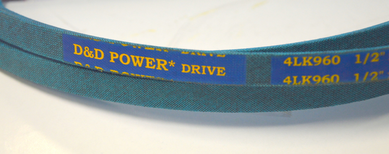  D D Power Drive Drive Belt 4LK960 1 2 X 96 AK94 201 Surplus