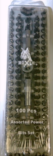 Boxer Tools - 100 Piece Assorted Power Bits Set - New | Surplus Trading ...