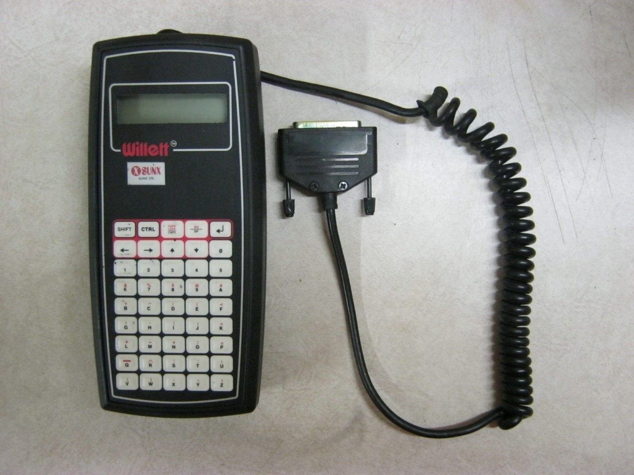 WILLETT / SUNX Ltd. Pocket Terminal / Teach Pendant | Daves Industrial ...