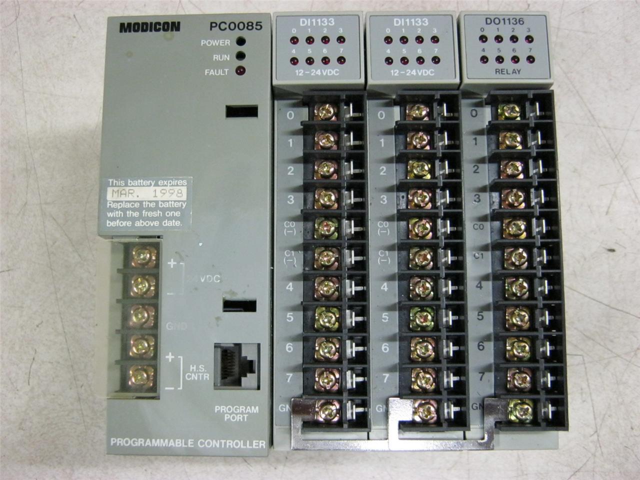 Modicon PC-0085-102 Expansion Programmable Controller-Used | Daves ...