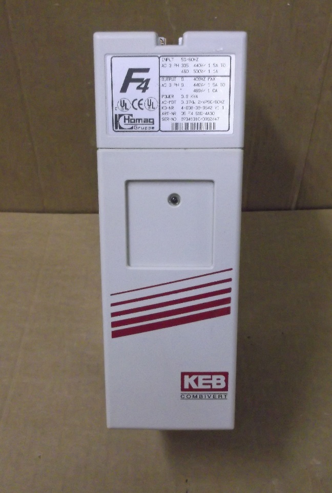 KEB Inverter Type Combivert F4 05.F4.S1D-4AOO | Daves Industrial ...