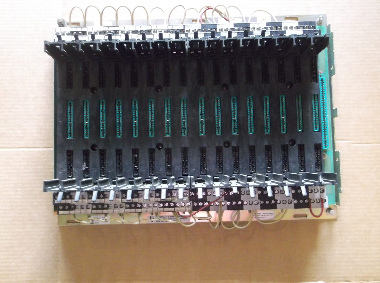Texas Instruments 500-5848, 14 Module I/O Base | Daves Industrial ...