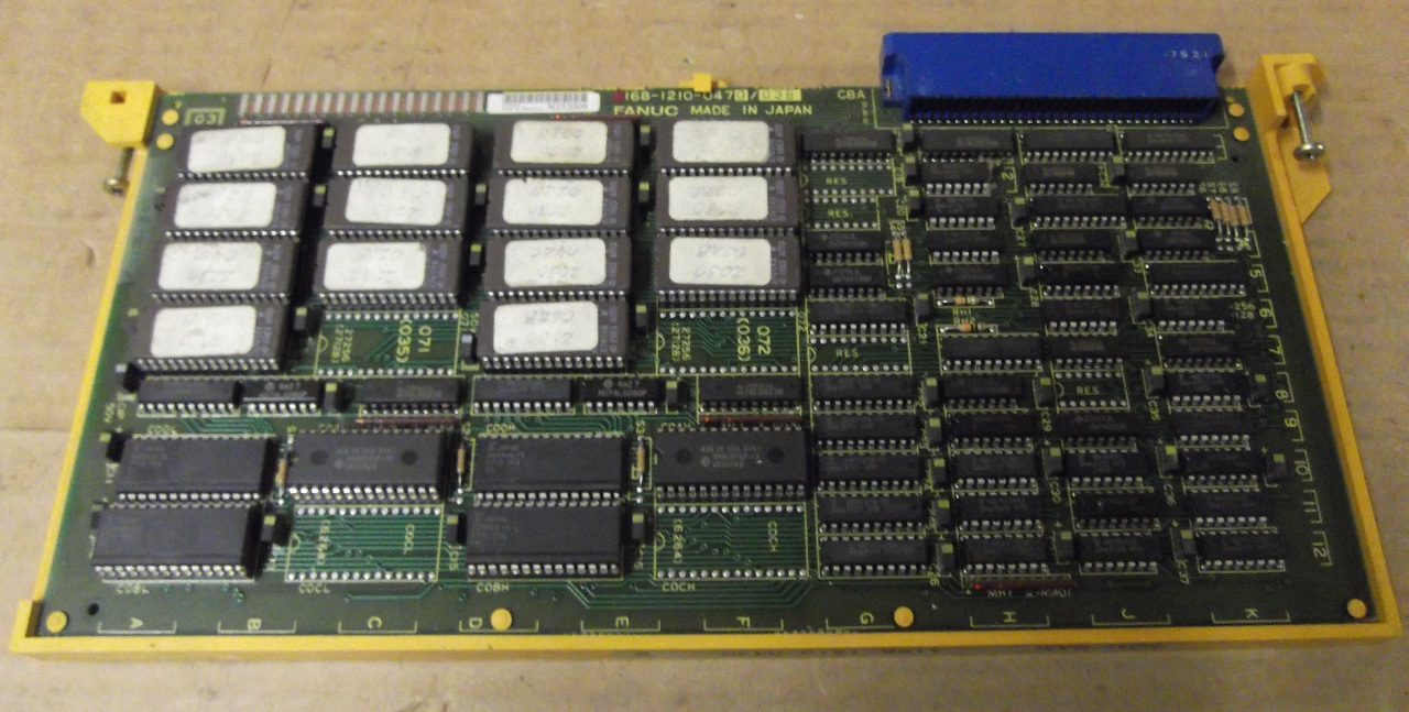 FANUC ROM/RAM board for 11 control A16B-1210-0470 / 03B | Daves ...