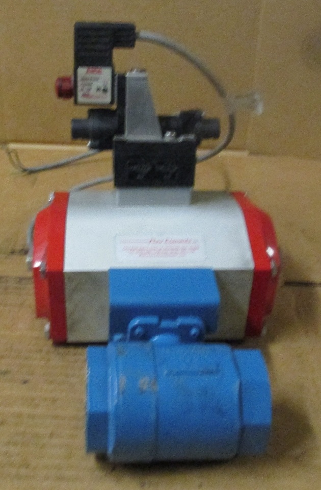 Asco Valve SC8401B204M - 1/4" 4w 20-150# AIR METER DEV w/ Bray Controls ...