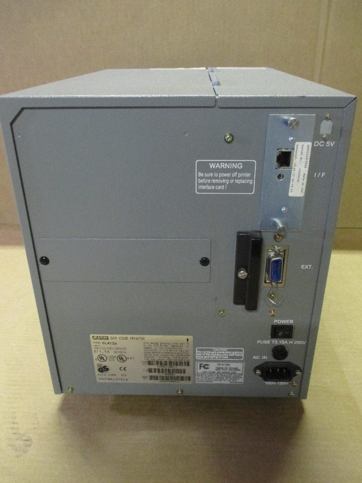 SATO CL412e High Speed Thermal Bar Code Label Printer | Daves ...