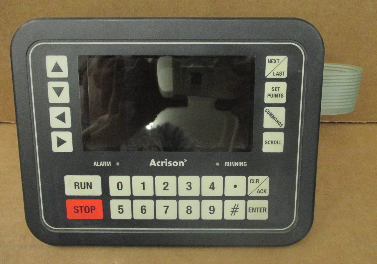 Acrison SBC 2000 Control Panel Keypad | Daves Industrial Surplus LLC