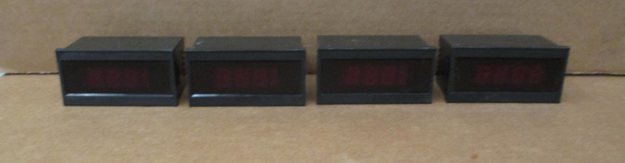 Lot of 4 Triplett 3 OF AP-101-14-1 & 1 OF AP-101-13 -1, 4 Digital Panel ...