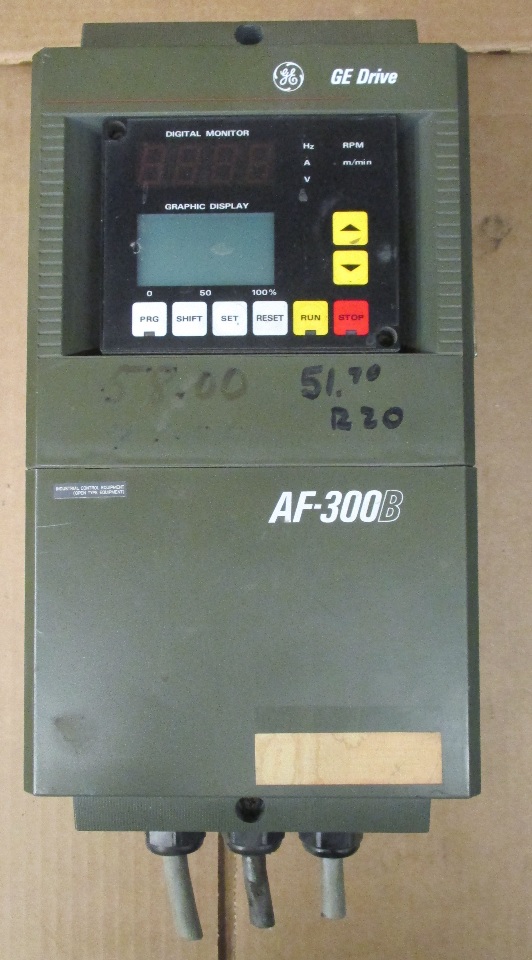 GE AF-300 Drive 6VAF343001B-A2 1HP | Daves Industrial Surplus LLC