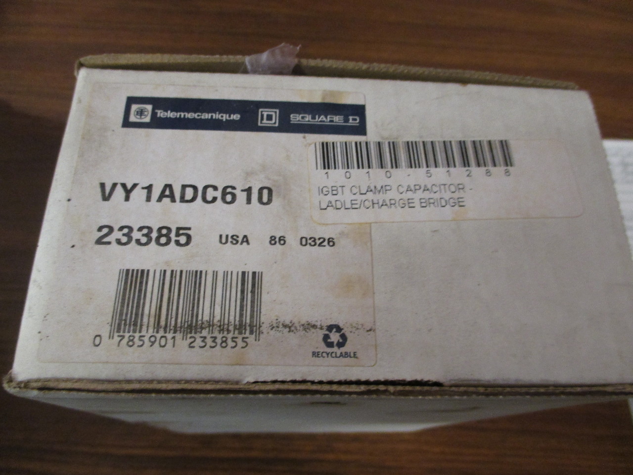 NIB Square D VY1ADC610 IGBT Clamp Capacitor | Daves Industrial Surplus LLC