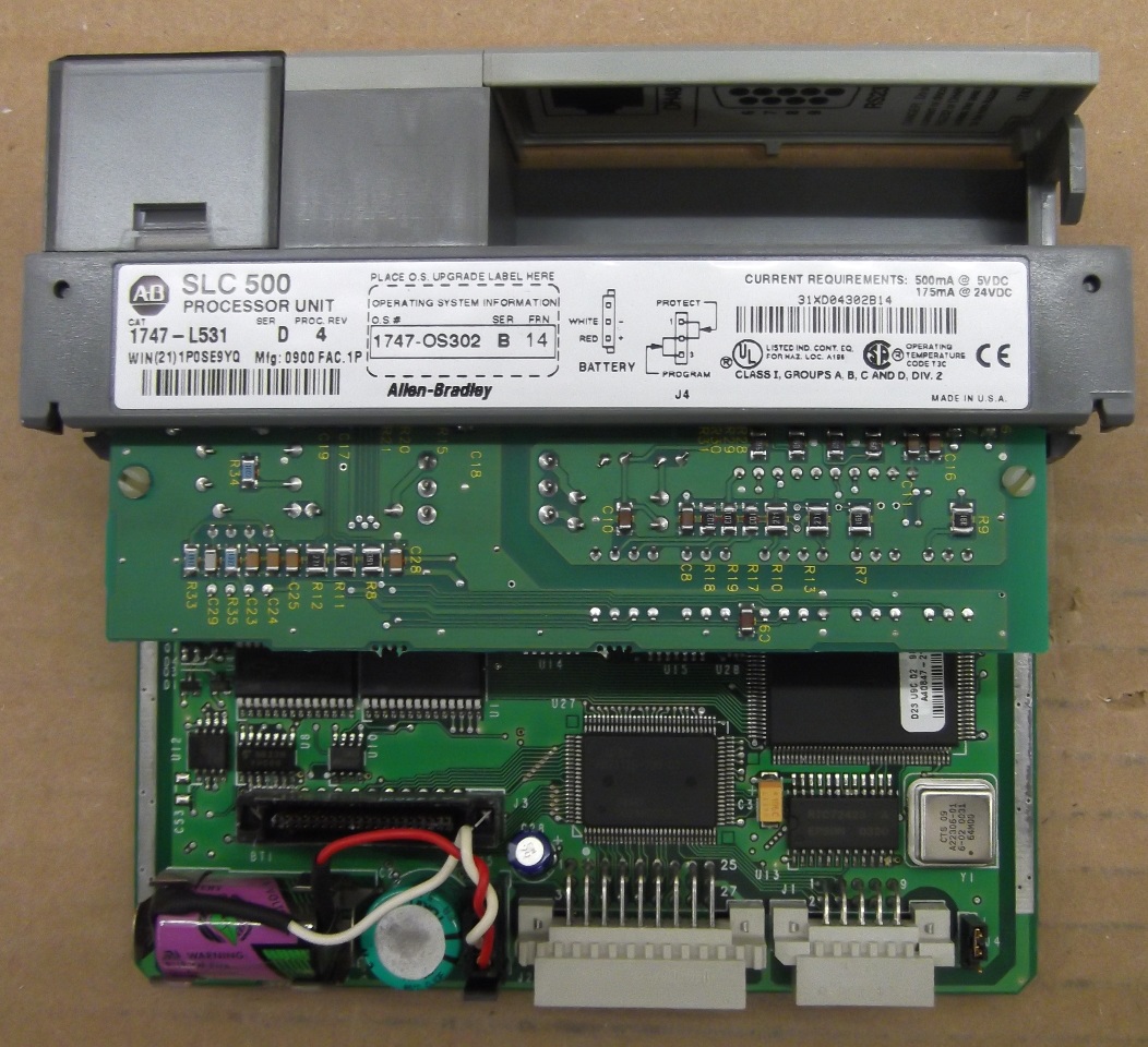 Allen Bradley SLC 500 Processor unit 1747-L531 Ser. D | Daves ...