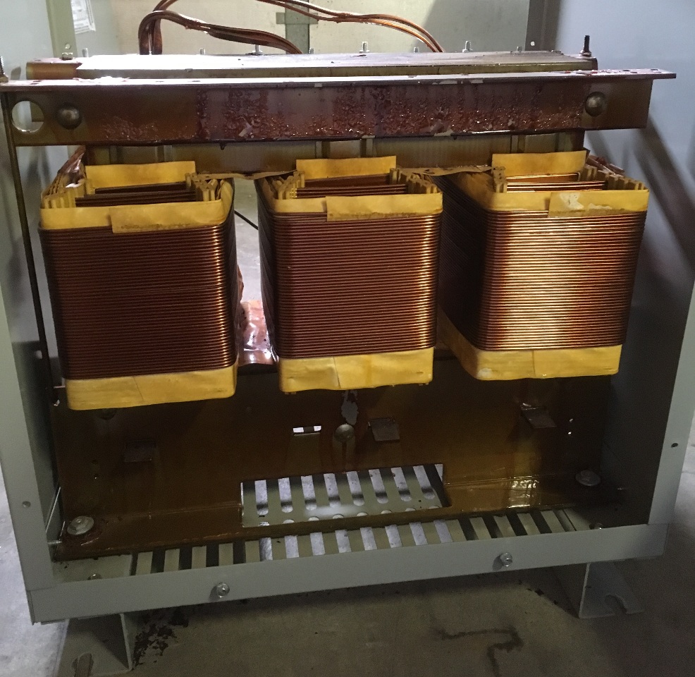 GE 45 KVA 3 Phase Transformer 9T23B3873 -480-208Y/120 | Daves ...