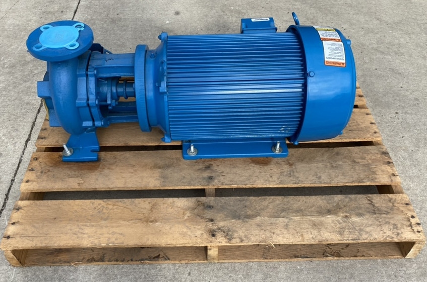 ITT A-C Type 2000 End Suction Close Coupled Pump MOD 600 w/ Emerson ...