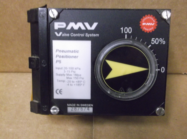 PMV Pneumatic Positioner P5 | Daves Industrial Surplus LLC