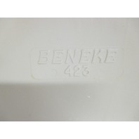 Beneke White Commercial Plastic Toilet Seat Model# 423 White, Open ...