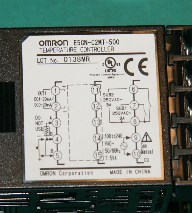 Omron, E5CN-C2MT-500, Multi-Range Temperature Controller NEW | PartCrib.com