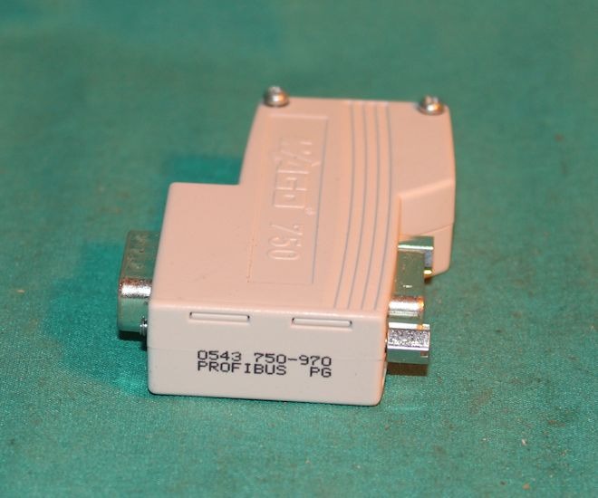 Wago 750-970 Profibus Fieldbus Connector D-Sub Bus DB9 NEW