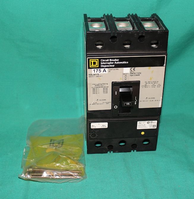 Square D KAL36175 Circuit Breaker 175A 600V NEW