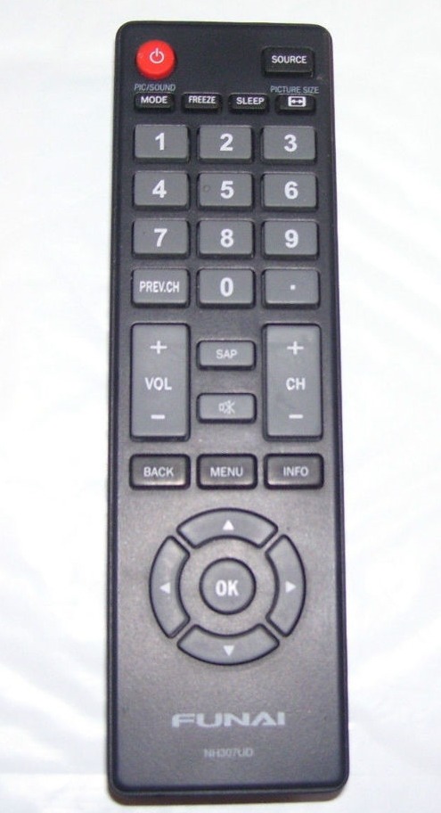 Original Funai Remote Control NH307UD for LF320FX4F Free s Amp H | eBay