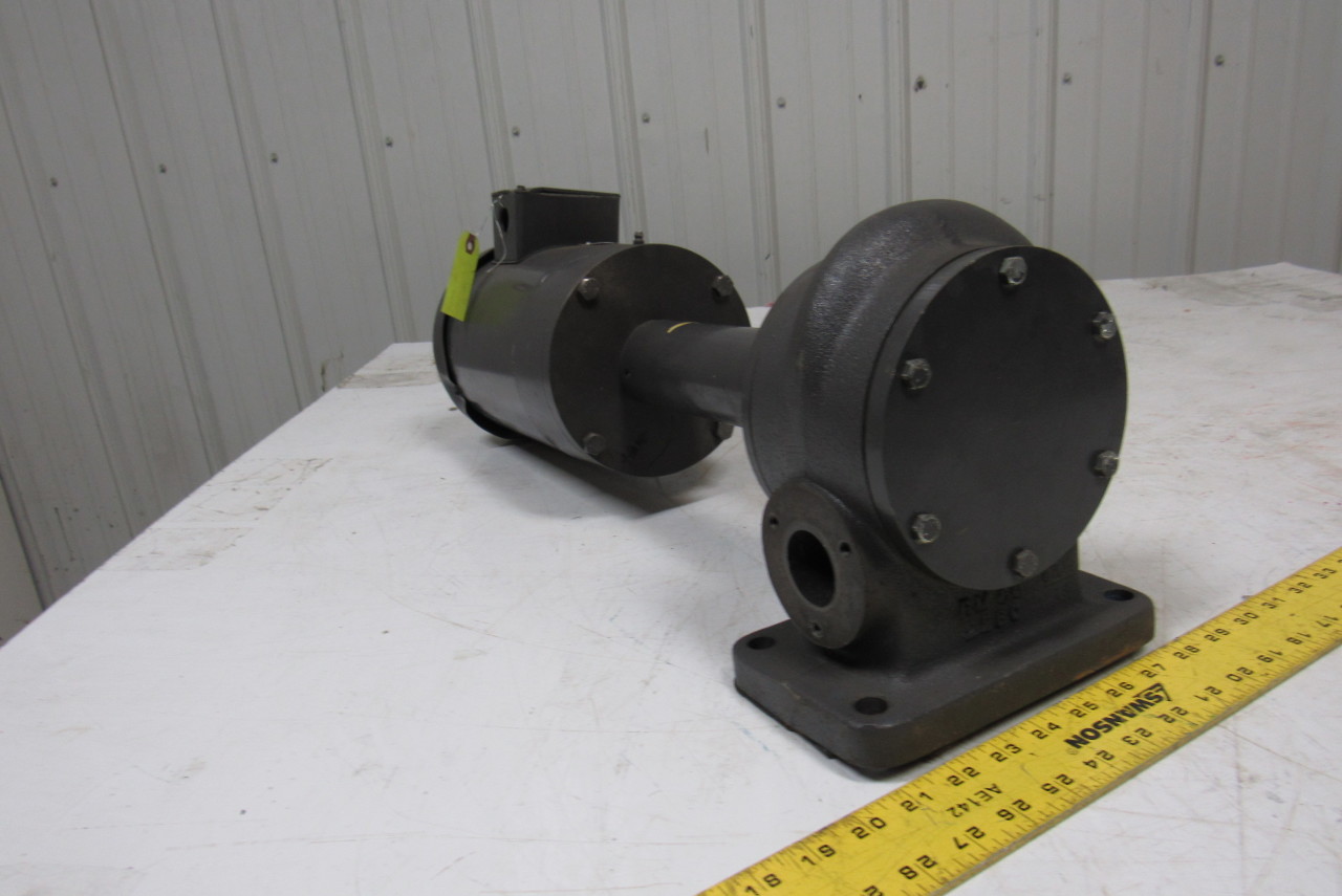 Gusher Pump 11022C-XLONG 1HP 3450RPM 230/460V Coolant Style Motor/Pump ...