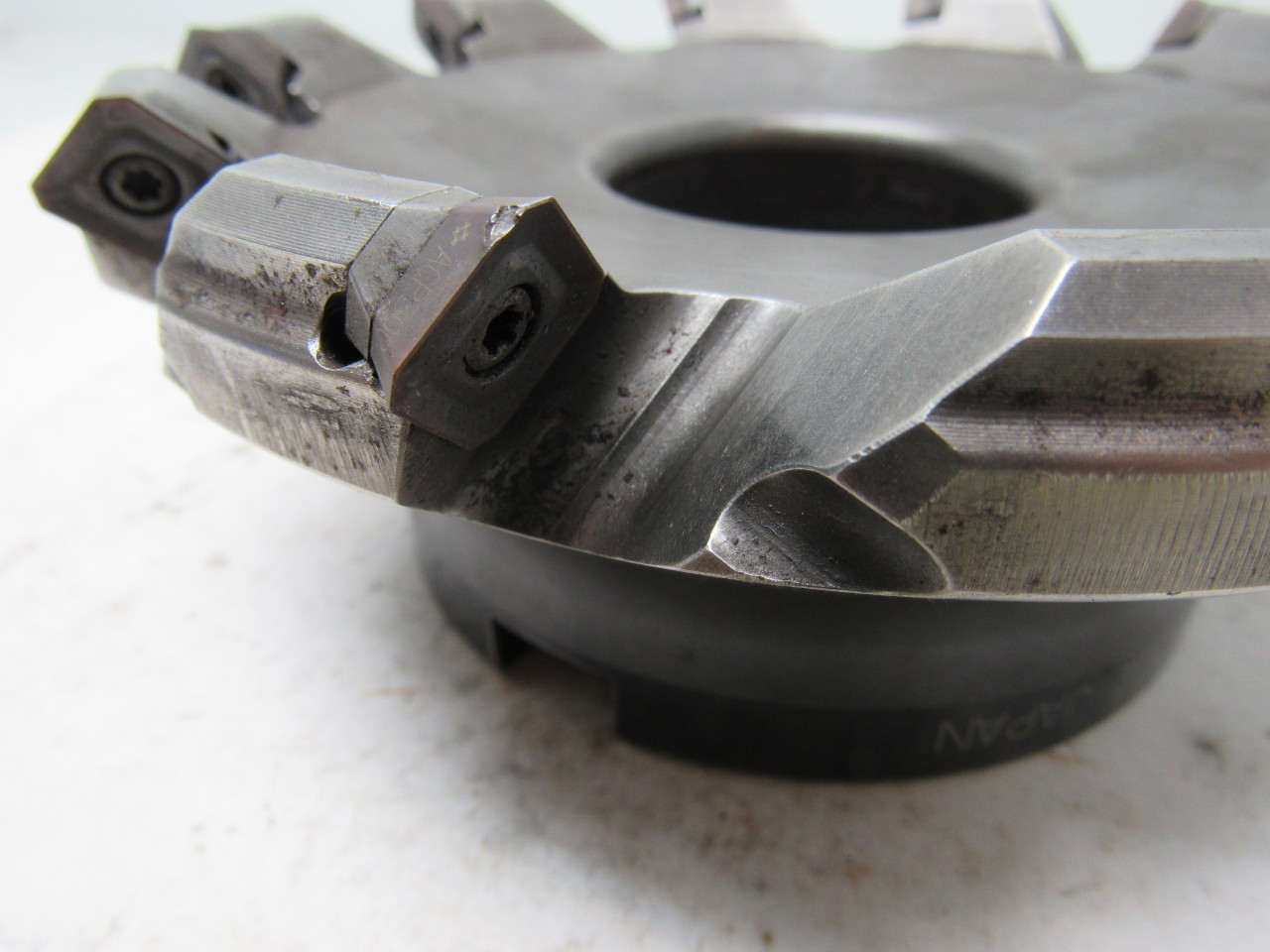 SUMITOMO WGCF4600SR 002 6" Face Mill 1-1/2" Arbor 10 Indexable Cutters ...