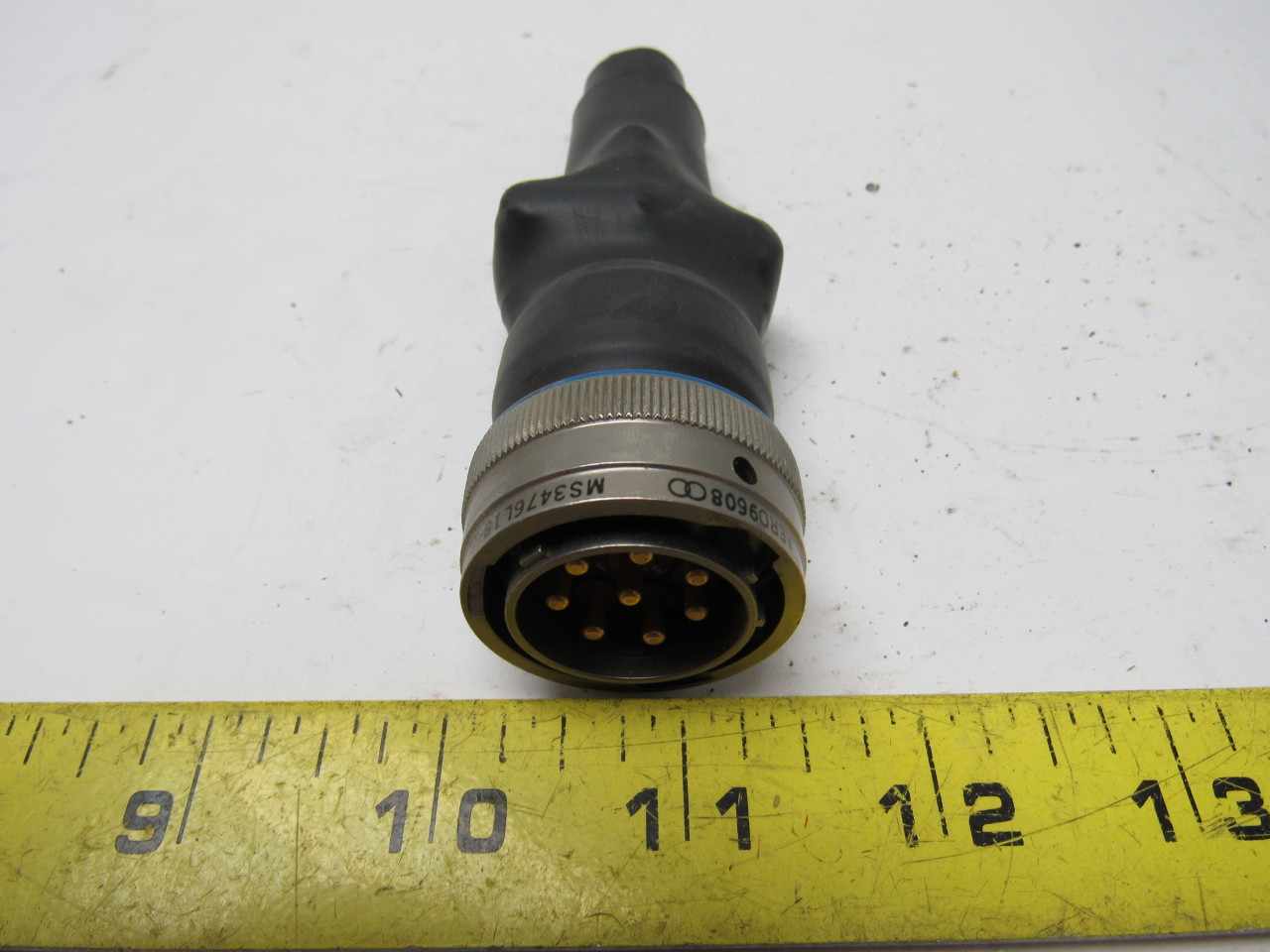 Aero MS3476L18-8P Amphenol 8 Pin Circular Male Connector w/ Clamp | eBay