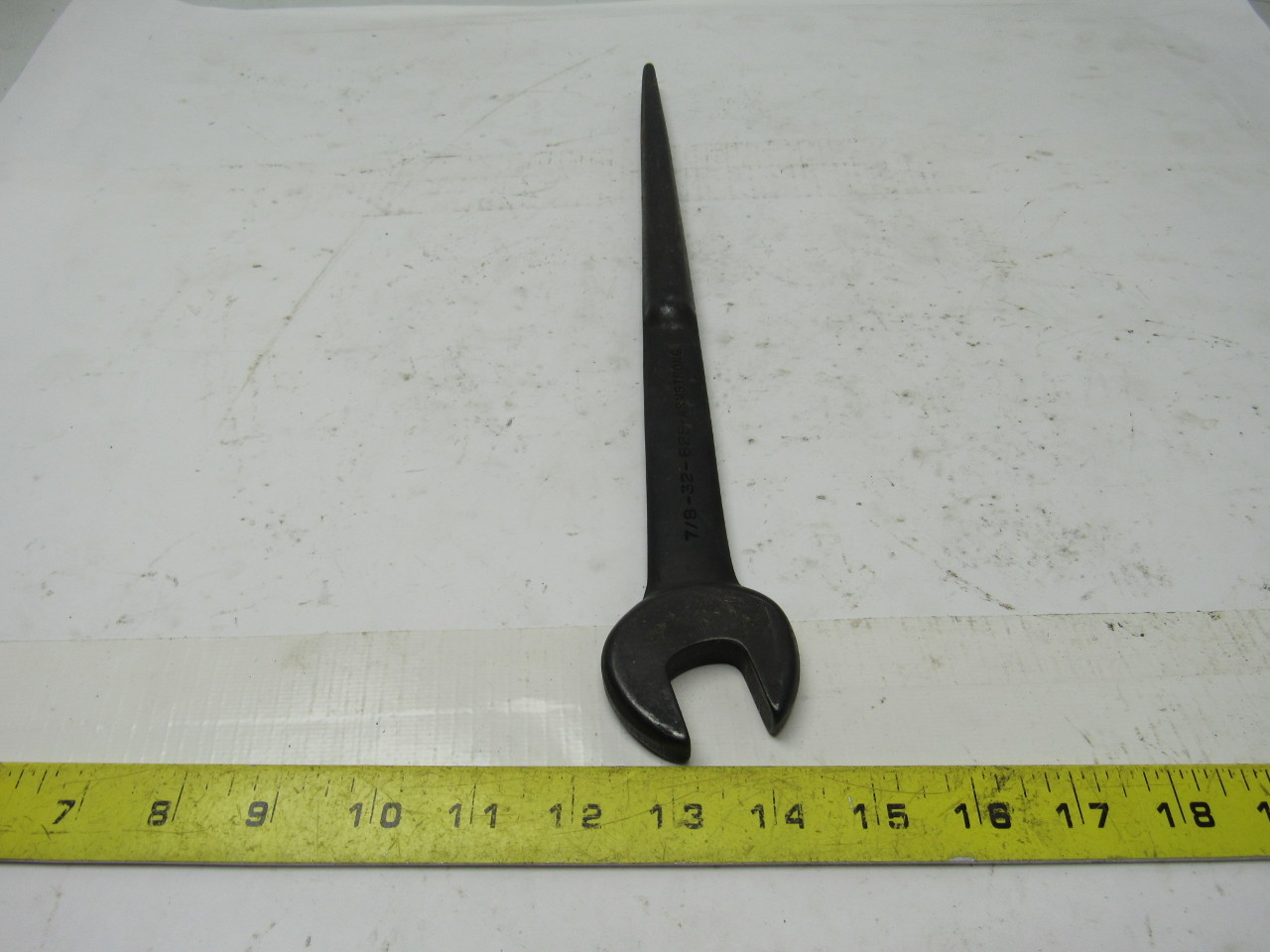 Armstrong 7/7-32-828 7/8" Single Open End Spud Erection Pin Wrench | eBay