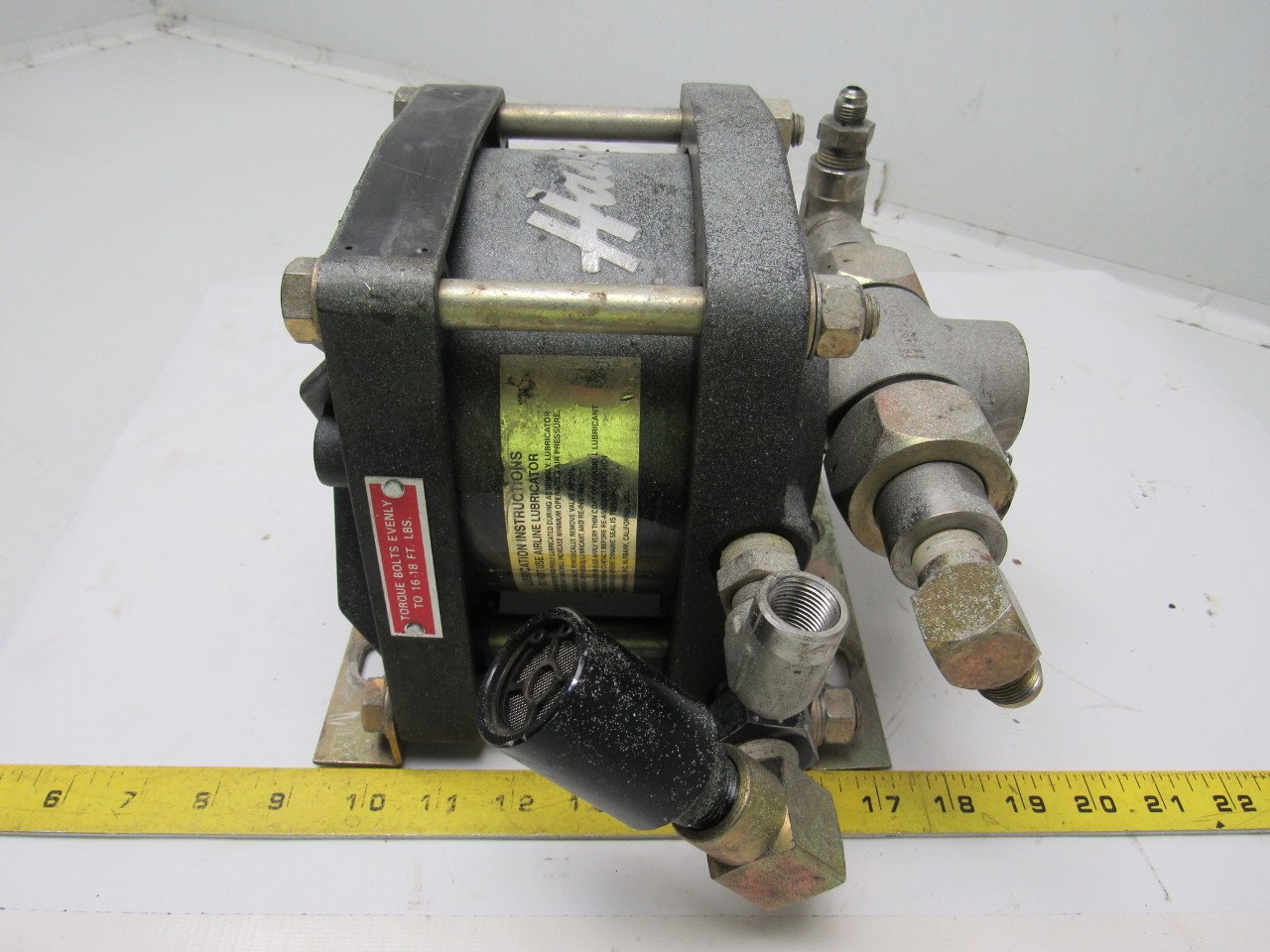 Haskel AW-25 1.5HP Air Driven Hydraulic Liquid Pump 4000 PSI Max | eBay