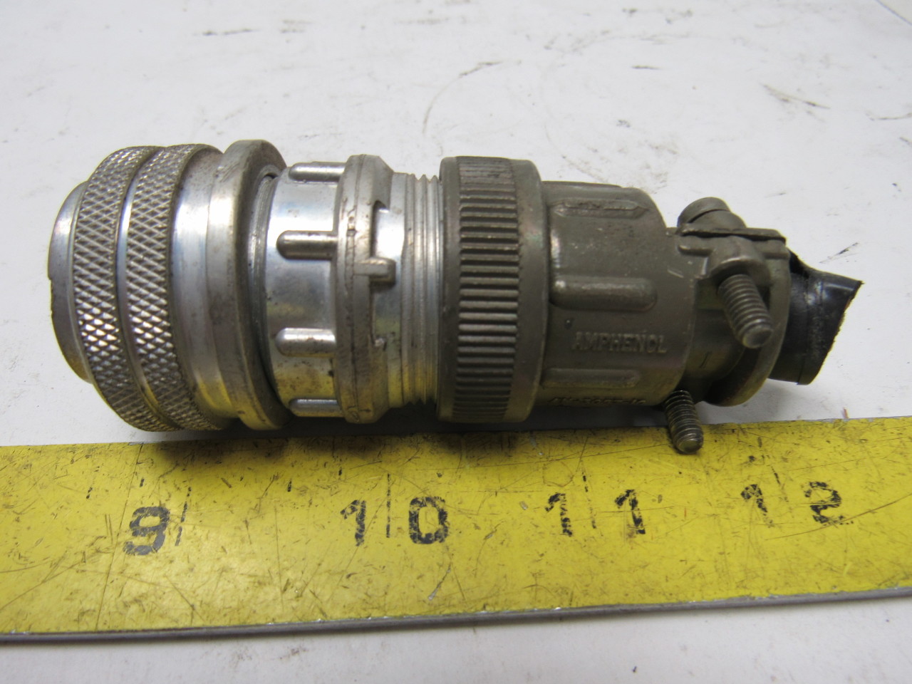 Amphenol 20-7P 8 Pin Male Circular Connector Plug W/Housing & Clamp | eBay