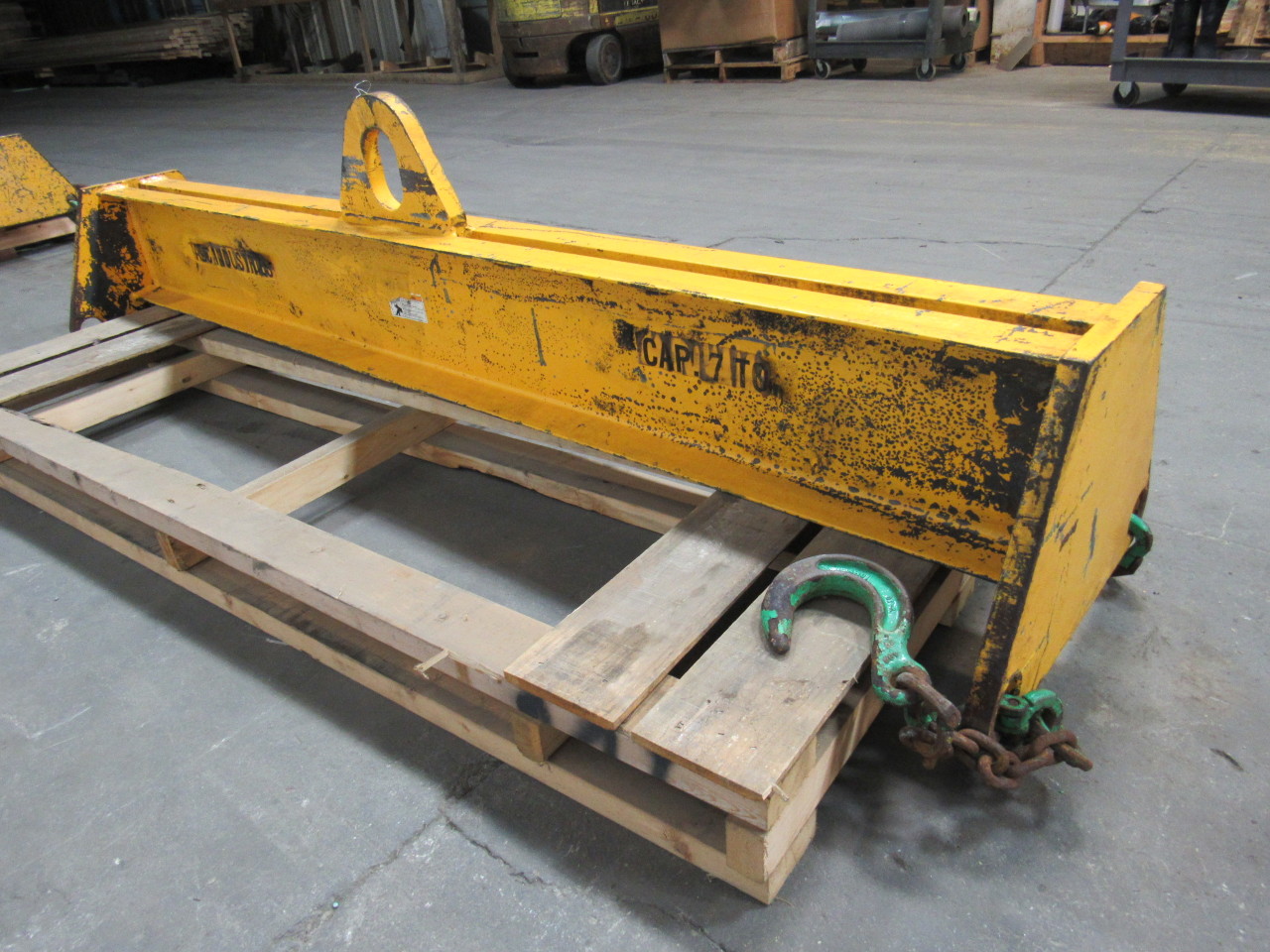 Alloy Sling Chain 7 Ton Dual Lifting Beam Spreader Bar 4 Point Fixed 87 ...