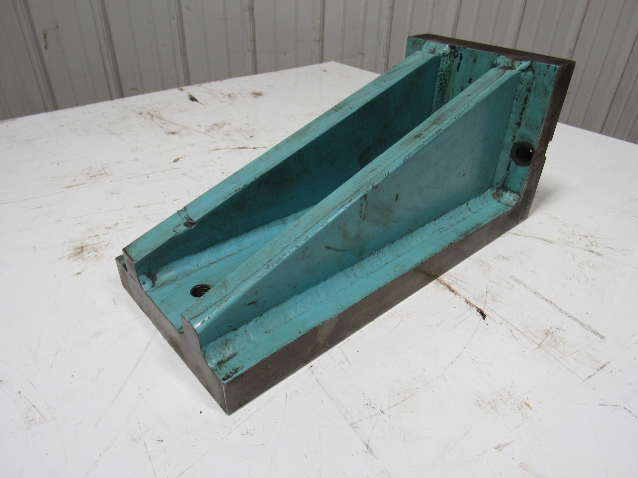 12"x10"x5" Welded Steel 90° Angle Plate/Block Machinist Set Up Fixture ...