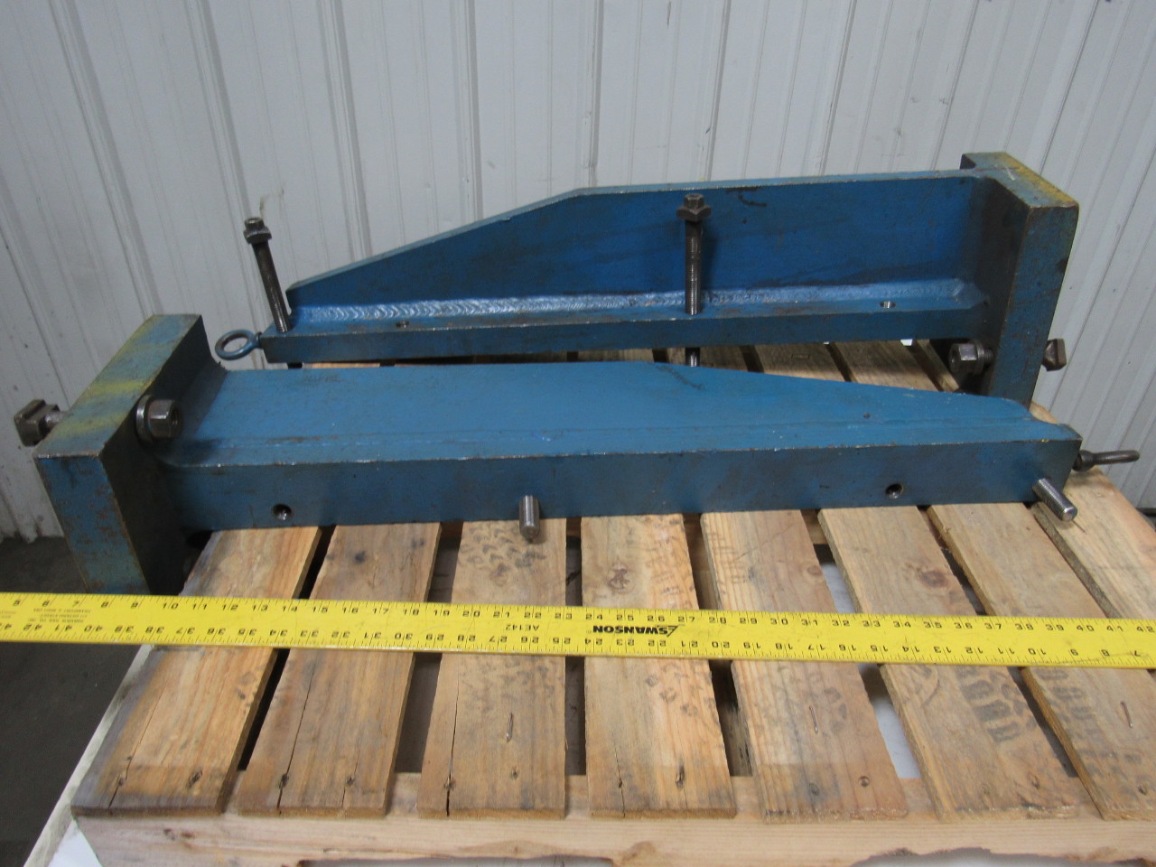 36"x3" Welded Steel Giant Right Angle Plate Work Holding Fixture Set of ...