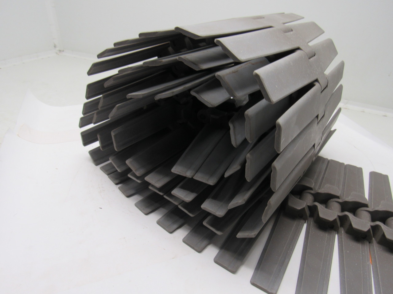 Rex Rexnord 882 Plastic Table Top Conveyor Chain Belt Belting 72"x 12 ...