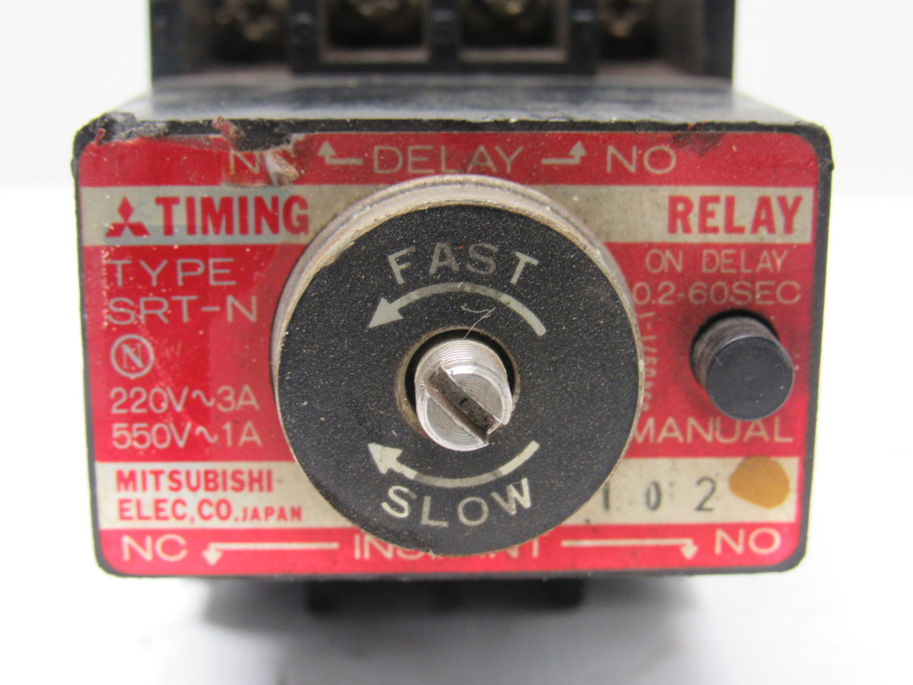 Mitsubishi Electric SRT-N Timing Relay 0.2-60 Sec. on Delay | eBay