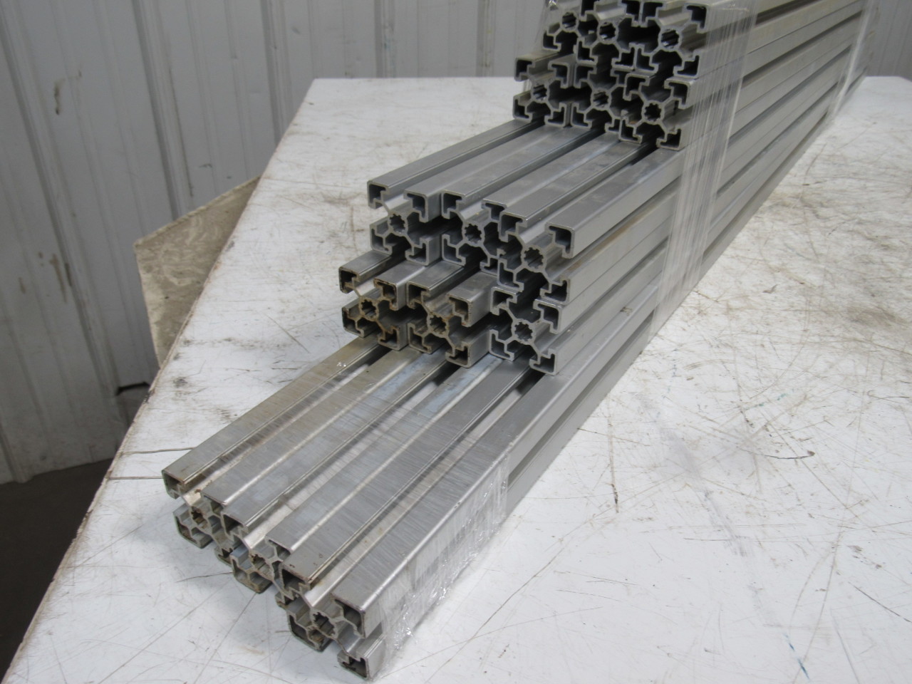 45-4545 80/20 T-Slot Aluminum Extrusion 45 Series 27-1/2" to 57-3/4 ...