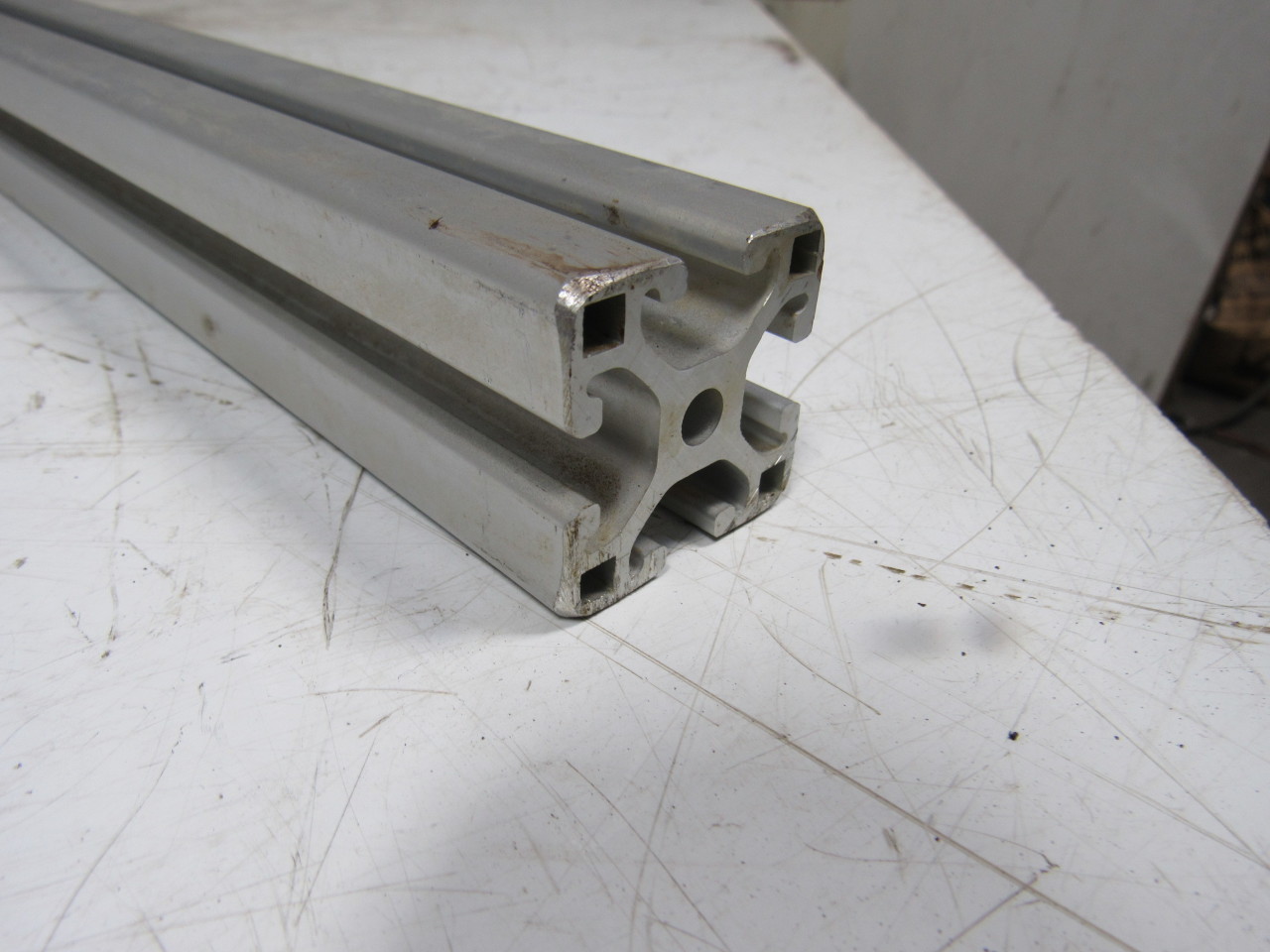 80/20 T-Slot Aluminum Extrusion 1.5" X 1.5" X 52-1/2" Lot 4