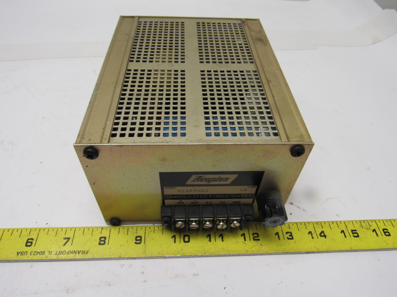 Acopian U24Y1000 Unregulated 24V Electric Power Supply