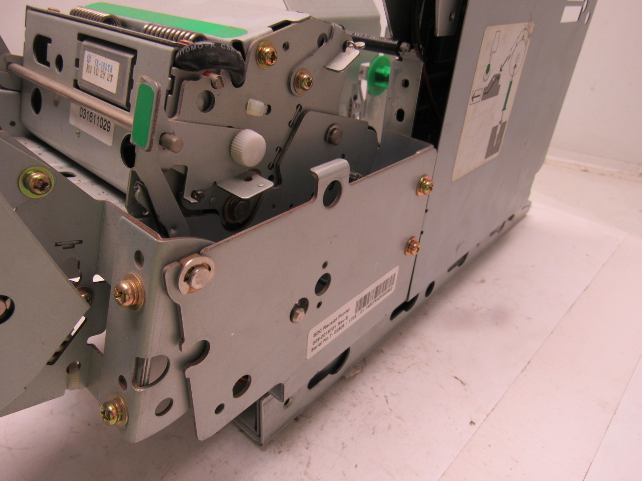 NCR 009-0016721 Rev. E ATM Machine Thermal Receipt Printer SDC 5874/5/8 ...