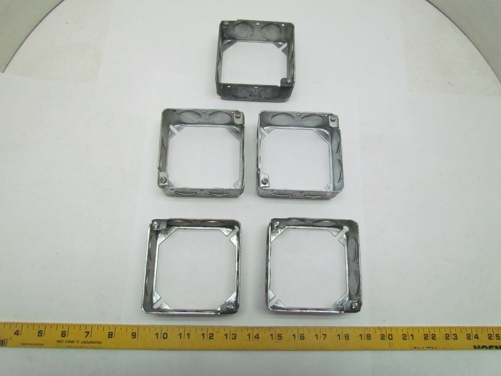 Steel City 4x4 Box Extension Electrical Enclosure 3/4" K.O. Lot of 5 | eBay