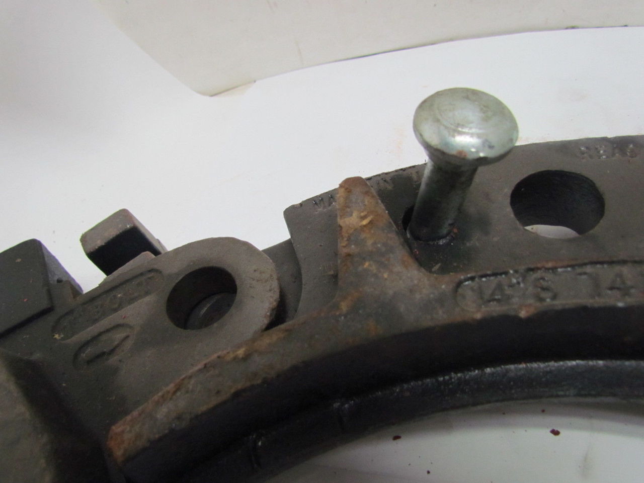 Victaulic S-741 14" Vic-Flange Adapter 1" Bolt Flange Clamp Style 741 4 ...