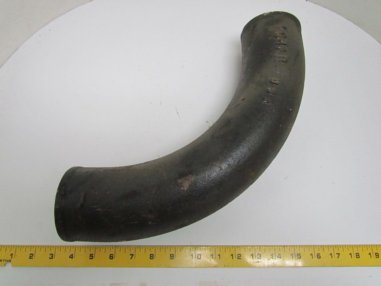 Charlotte Pipe NH 18 00201 3in Cast Iron No Hub Long Sweep 90 deg Elbow ...