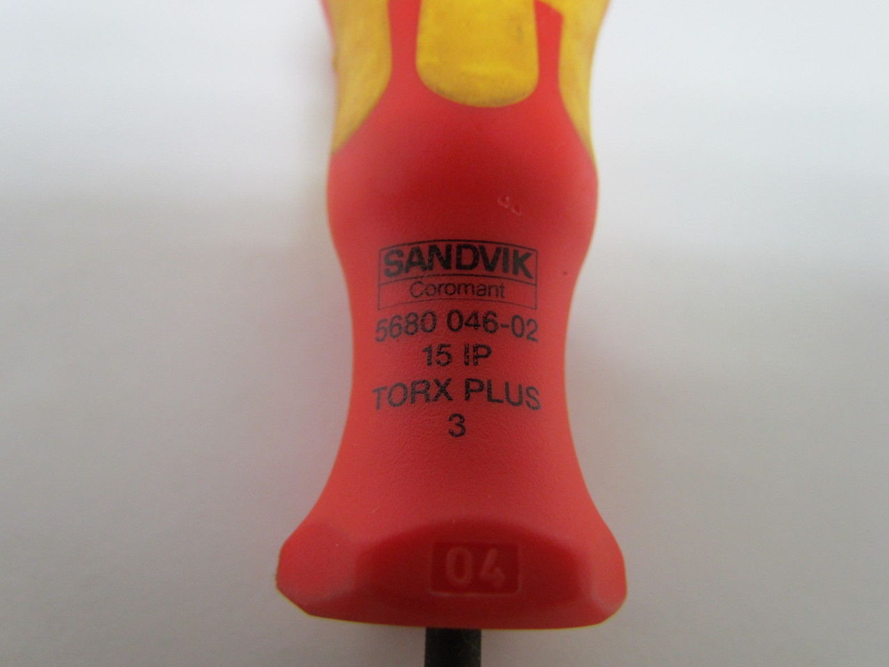 SANDVIK 5680 046-02 Destornillador Torx Plus 15IP llave 15 IP Asa De Goma