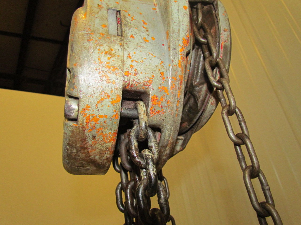 1 Ton Manual Chain Fall Hoist 21' Lift 2000 LB Capacity | eBay