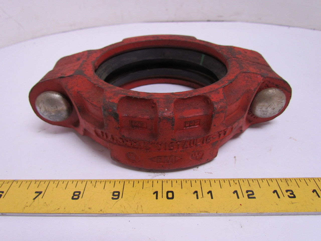 Victaulic No 77 4" Grooved Pipe Standard Flexible Coupling Style 77 ...