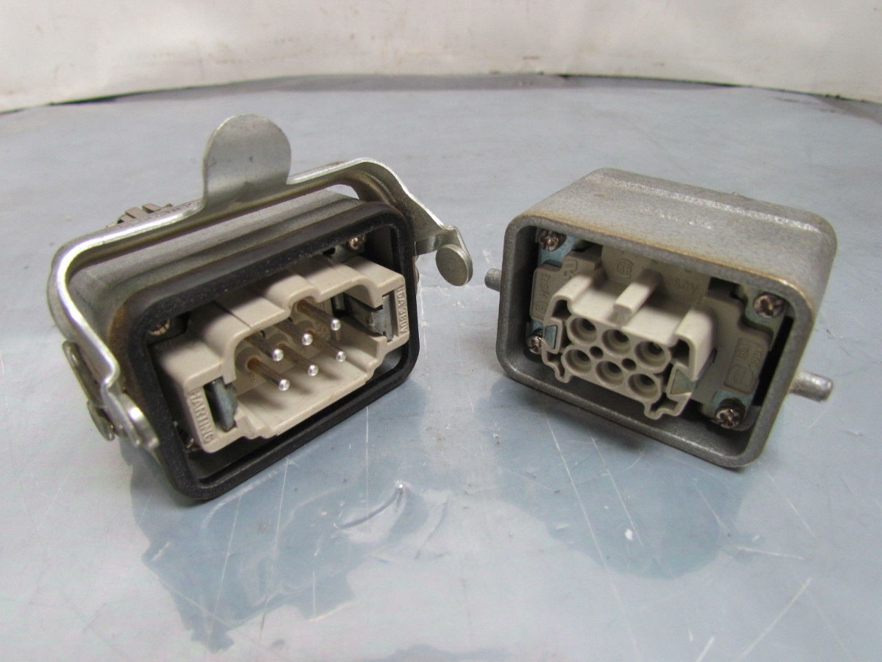 Harting Han 6B Industrial Power Connector Plug 6-Pin 16 Amp 250/380V | eBay