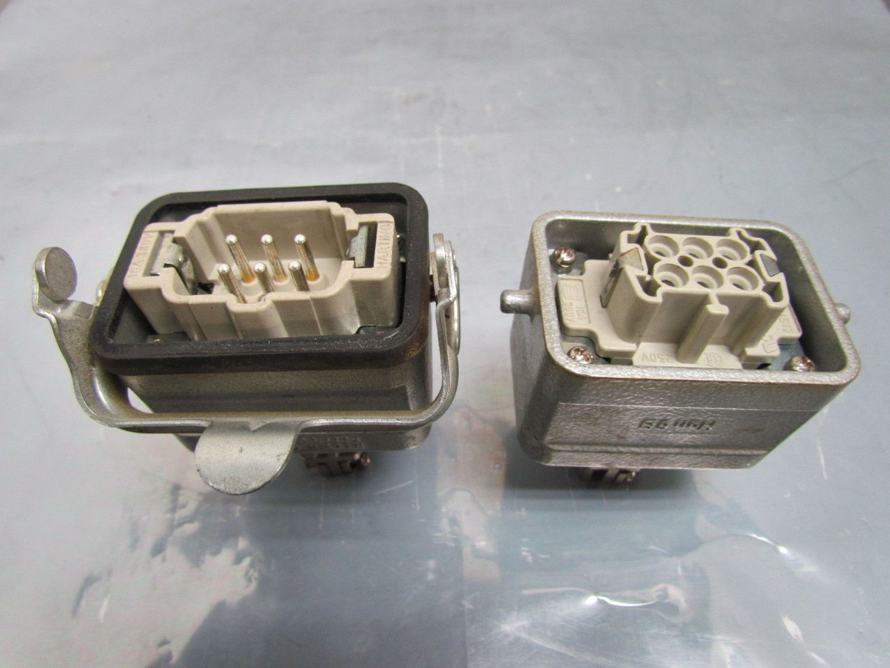 Harting Han 6B Industrial Power Connector Plug 6-Pin 16 Amp 250/380V | eBay