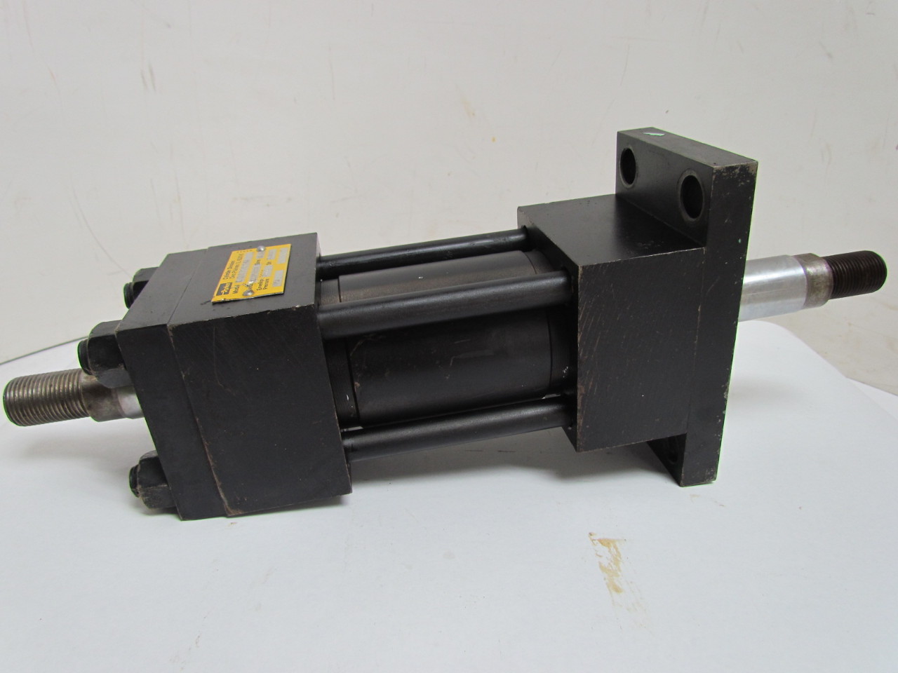 Parker KJ2HLT14A14A Hydraulic Cylinder 2" Bore 2"Stroke Double End Rod ...