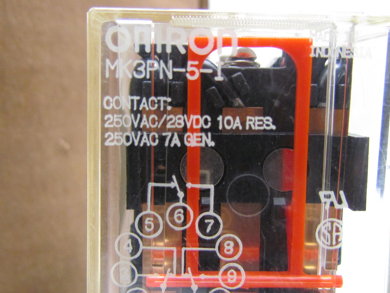 Omron MK3PN-5-I PF113A-E 11-Pin Relay w/Base 250 VAC 28VDC 10 Amp | eBay