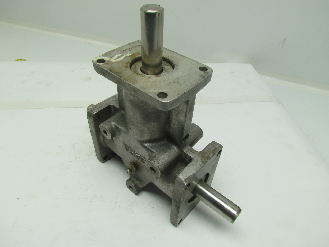 Anglgear Right Angle Bevel Drive Gear Box 1:1 Ratio 3-Way