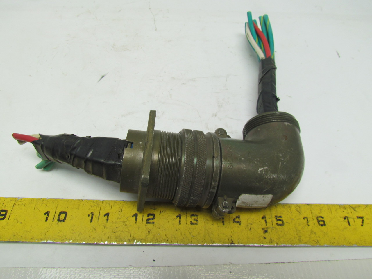 Amphenol MS3106A24-11P 9 Pin Male & Female Connector Plug 2pc Set Size ...