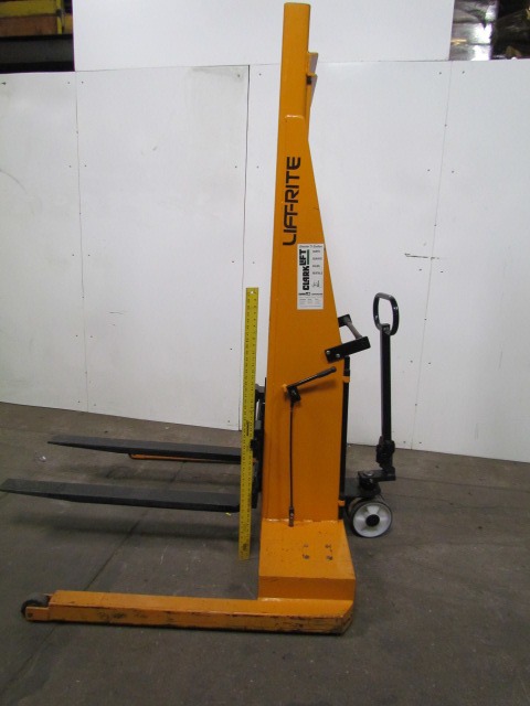 Lift-Rite L68 12 Volt Electric Pallet Jack Stacker Forklift 2000 Lb ...